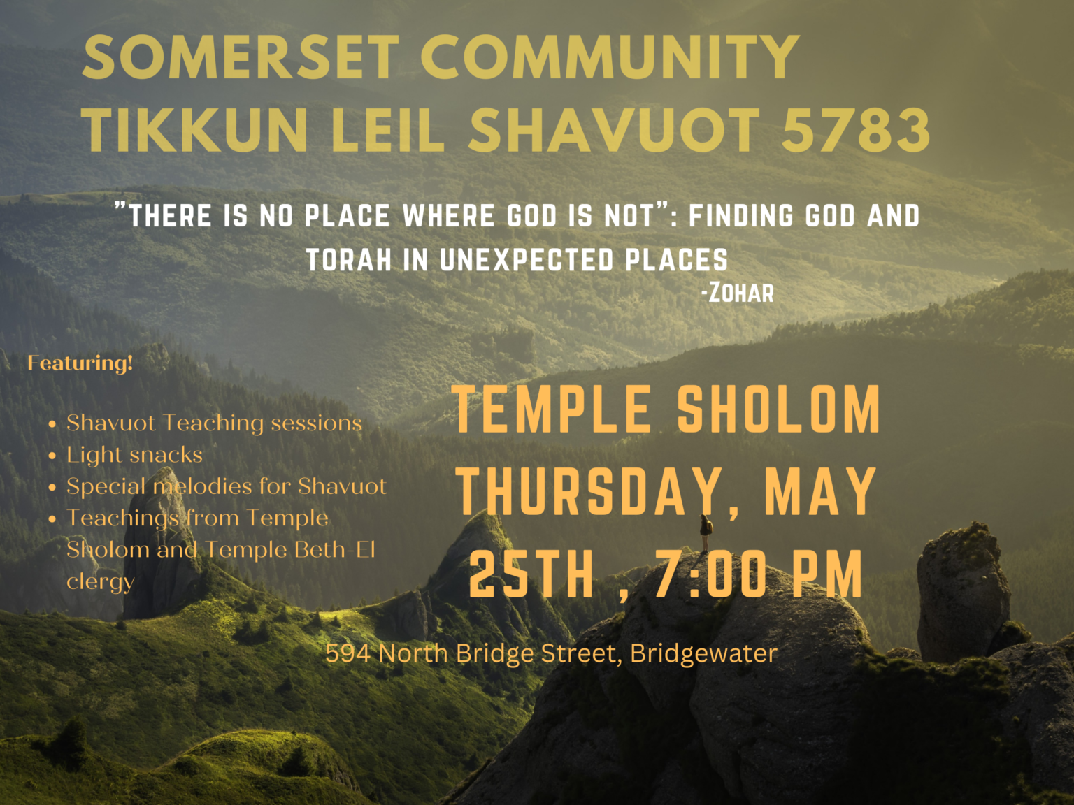 Tikkun Leil Shavuot 5783 | Temple Beth-El - Reform Temple in Somerset ...